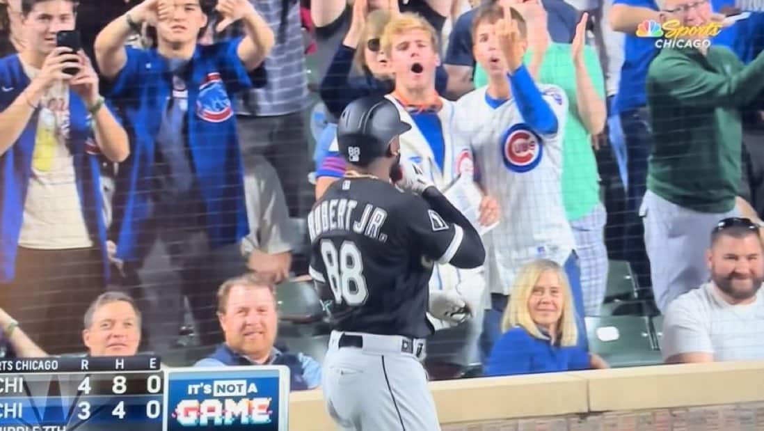 Luis Robert Jr. Owns the Cubs