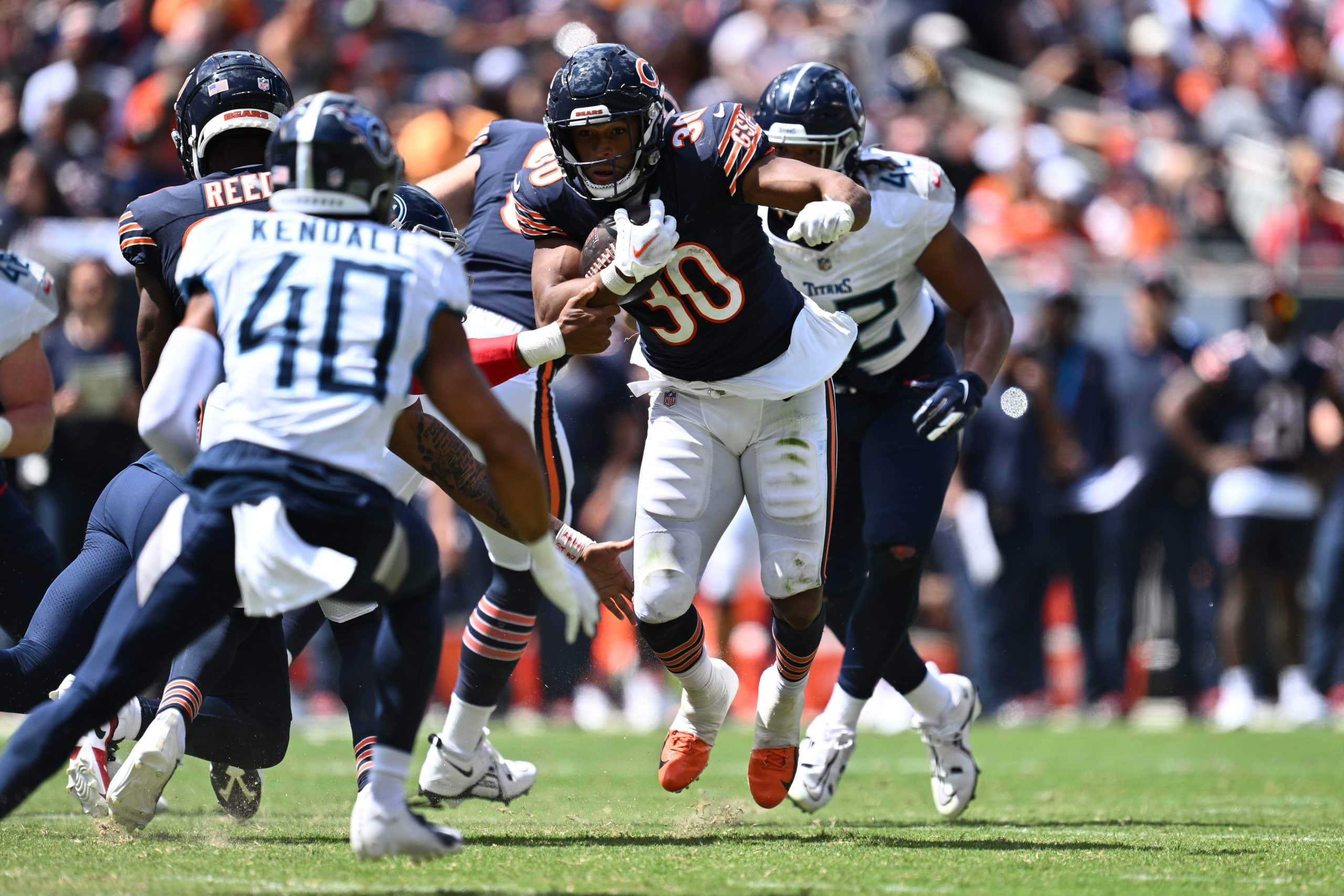 Bears' Rookie Running Back History Favors Roschon Johnson