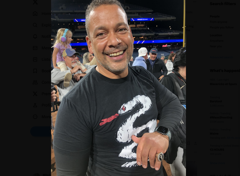 Former White Sox Staffer Brings Lucky Charm To Diamondbacks' Game 7 Victory
