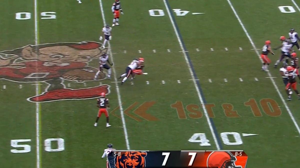 VIDEO: TJ Edwards' Hit Of The Year Leads To Incredible Pick-Six