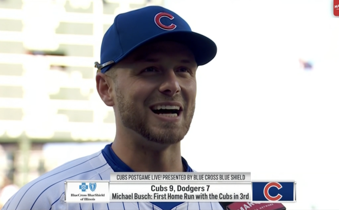Michael Busch Gets Sweet Revenge Against Dodgers