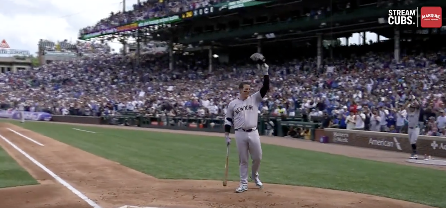 Anthony Rizzo Just Got the Loudest Standing Ovation Ever in Return to ...