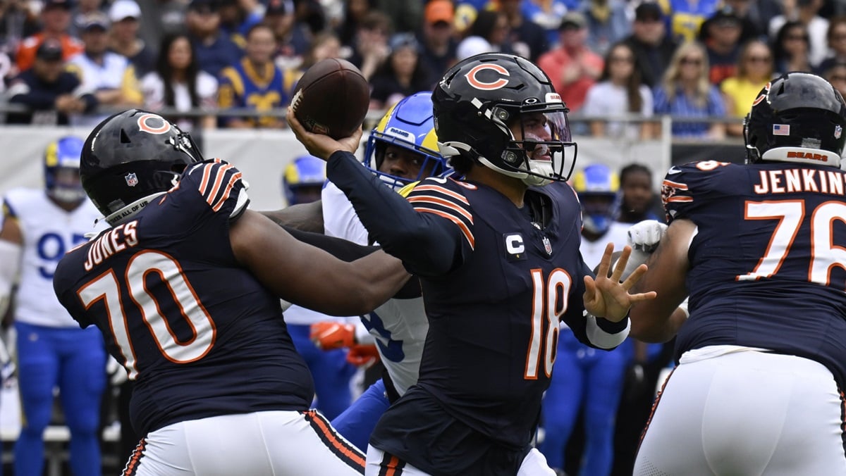 Montez Sweat Apparently Borrowed From Sweetness To Help Caleb Williams