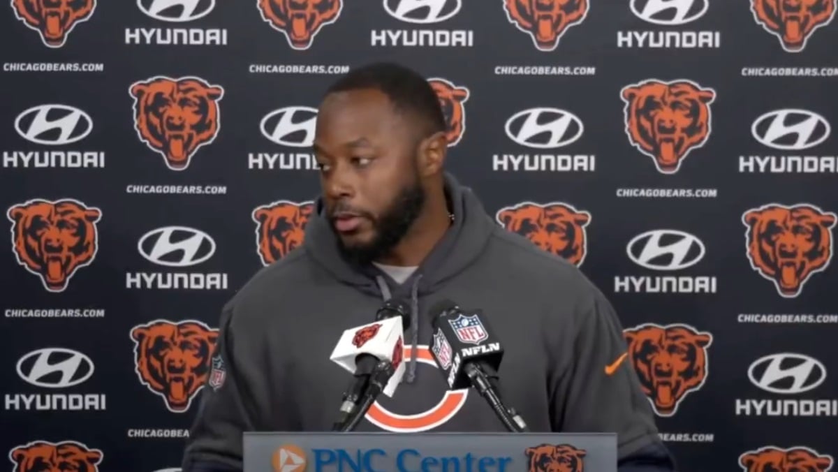 Thomas Brown Sent A Clear Message To Bears Offense In Opening Presser