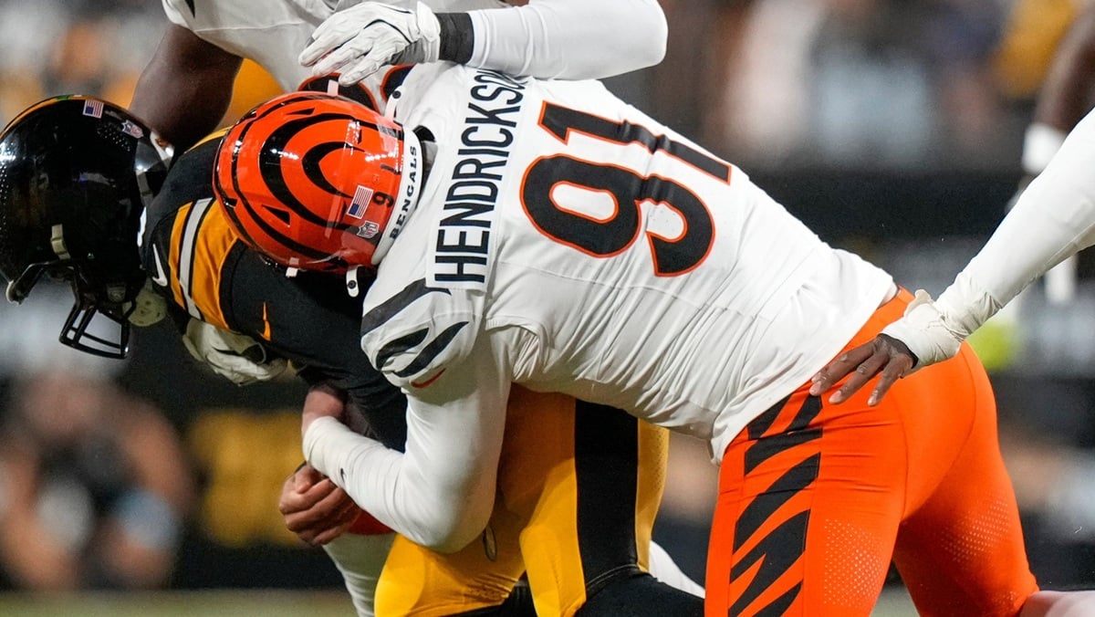 That Trey Hendrickson Bears Stuff Just Got Serious