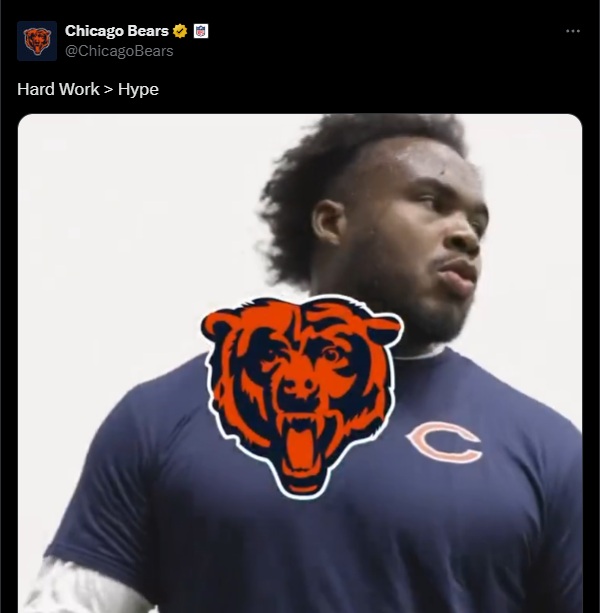 The Official Ben Johnson Tagline For His 2025 Bears Has Been Revealed