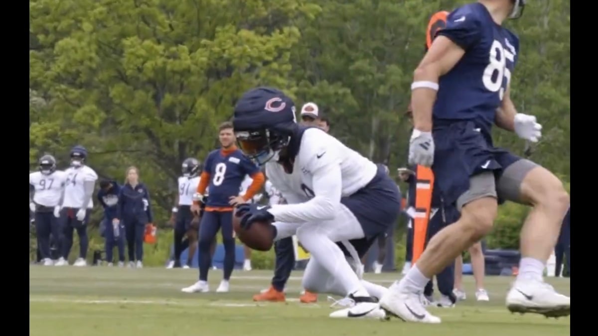 Jaquan Brisker Sends Message In Return To Practice (And On Twitter)