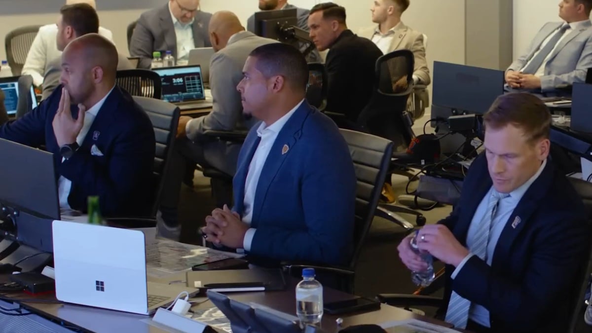 New Footage Shows Bears' Ozzy Trapilo Pick Had Some Drama Around It