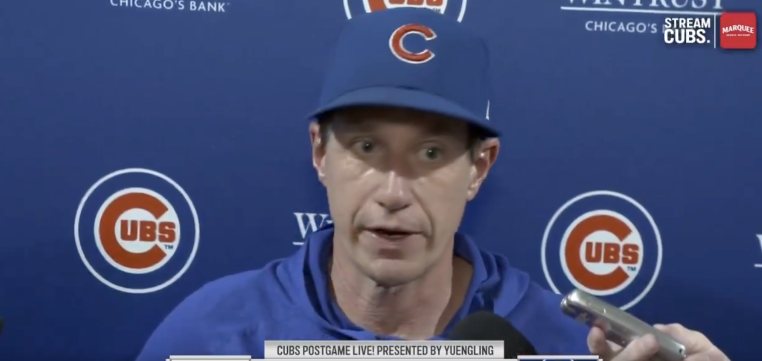 Craig Counsell Had the Funniest Reaction to Willson Contreras Drama vs ...