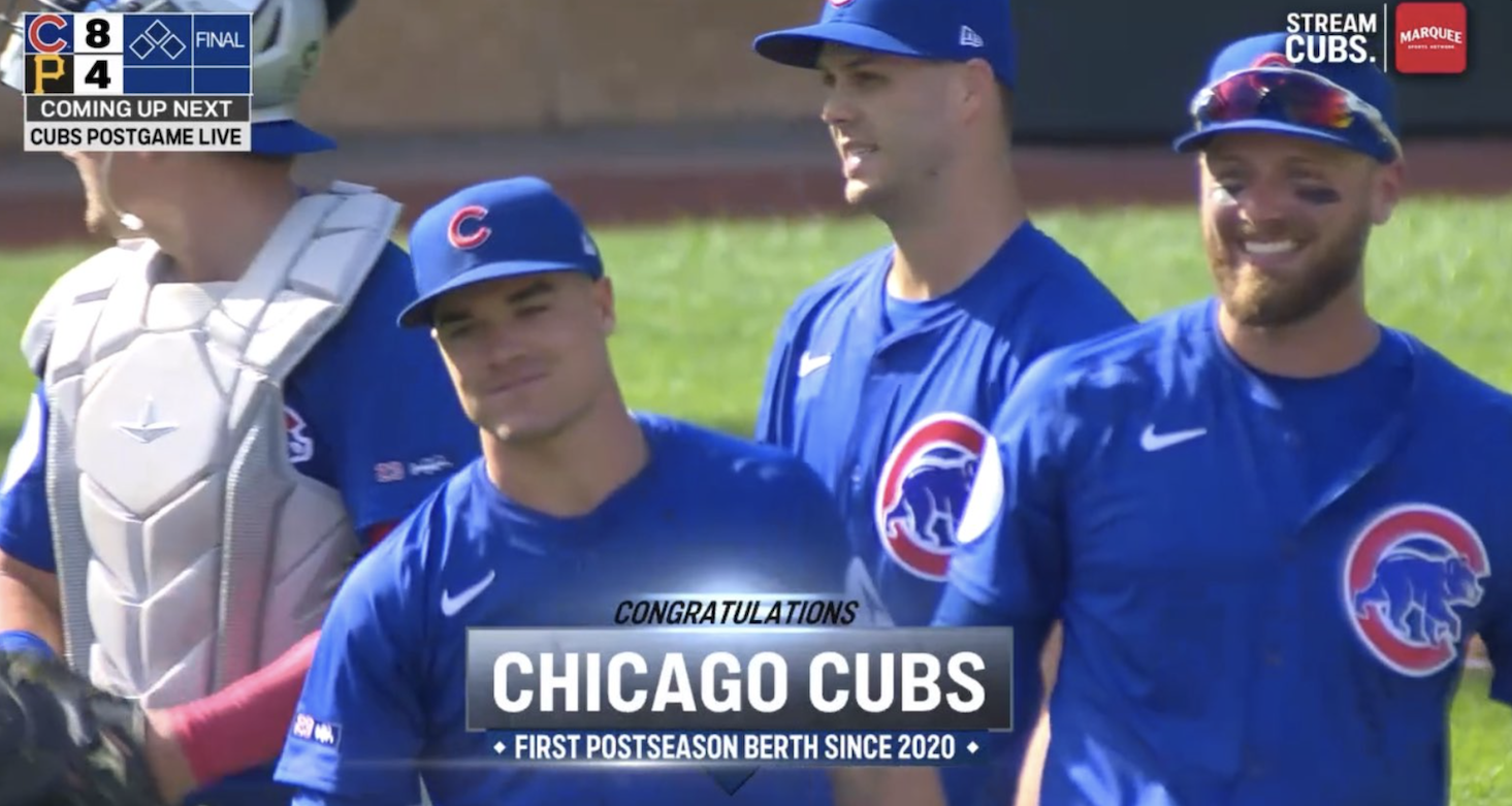 Fitting End to Cubs Clinching 2025 Playoff Berth