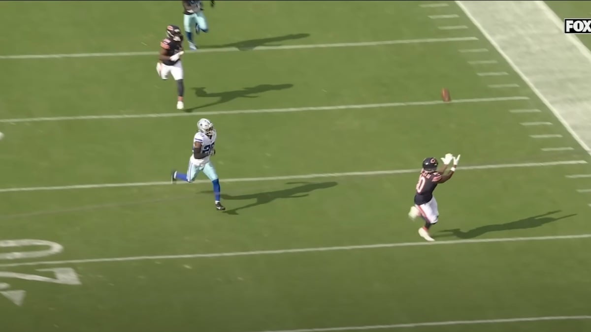 The Chicago Bears' Flea Flicker TD Vs. Dallas Had A Code Name