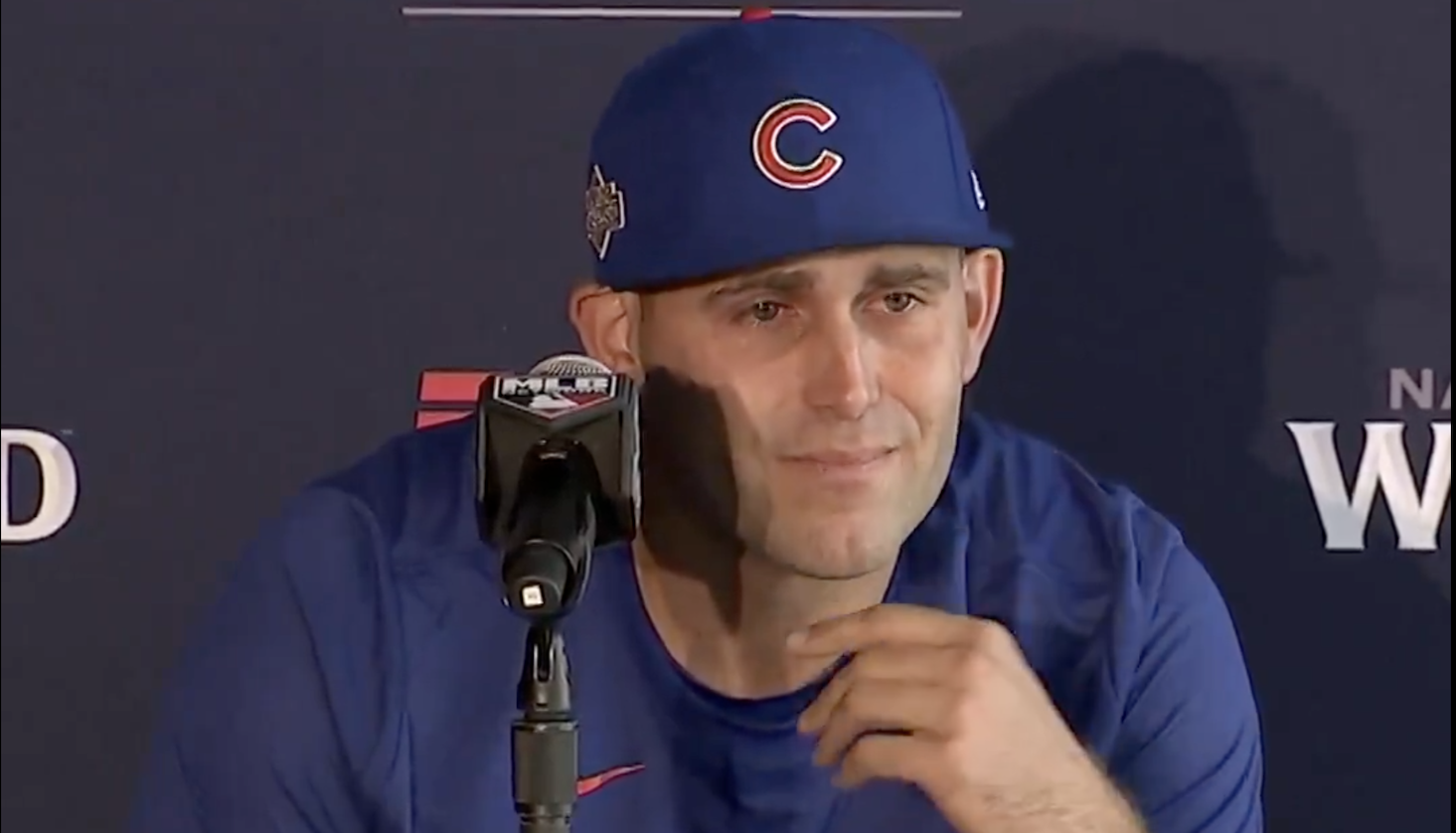 Matthew Boyd Cries Reflecting on Being Game 1 Starter for Cubs