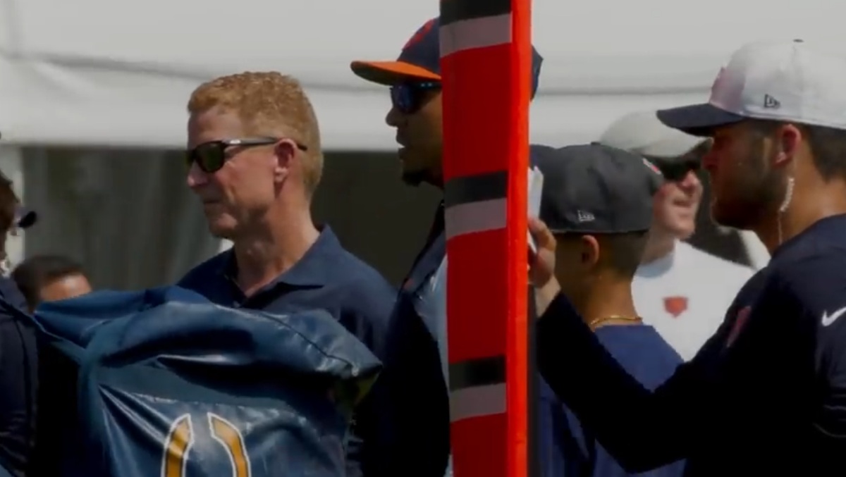 Ryan Poles Caught On Camera Admitting Worry About Left Tackle Issue