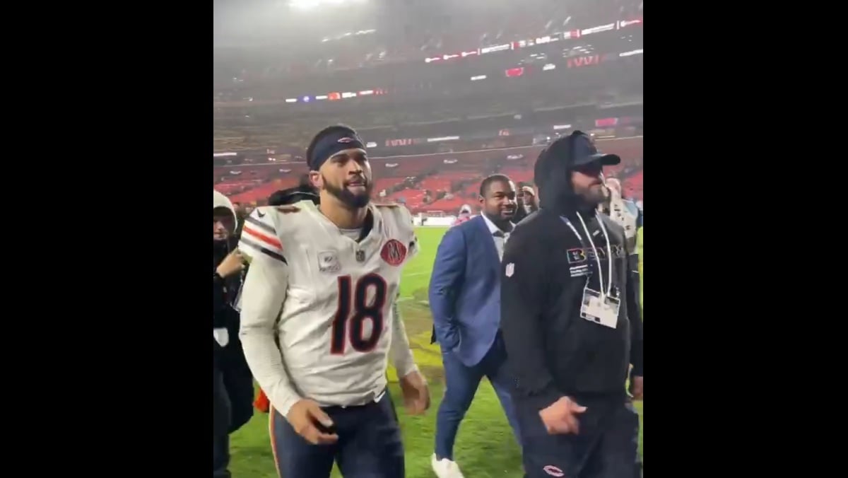 Caleb Williams Pulled A Michael Jordan After Stunning Washington