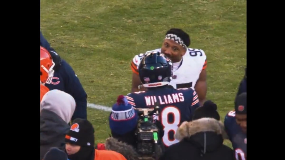 Myles Garrett Complained To Caleb Williams After Bears Win – QB's ...