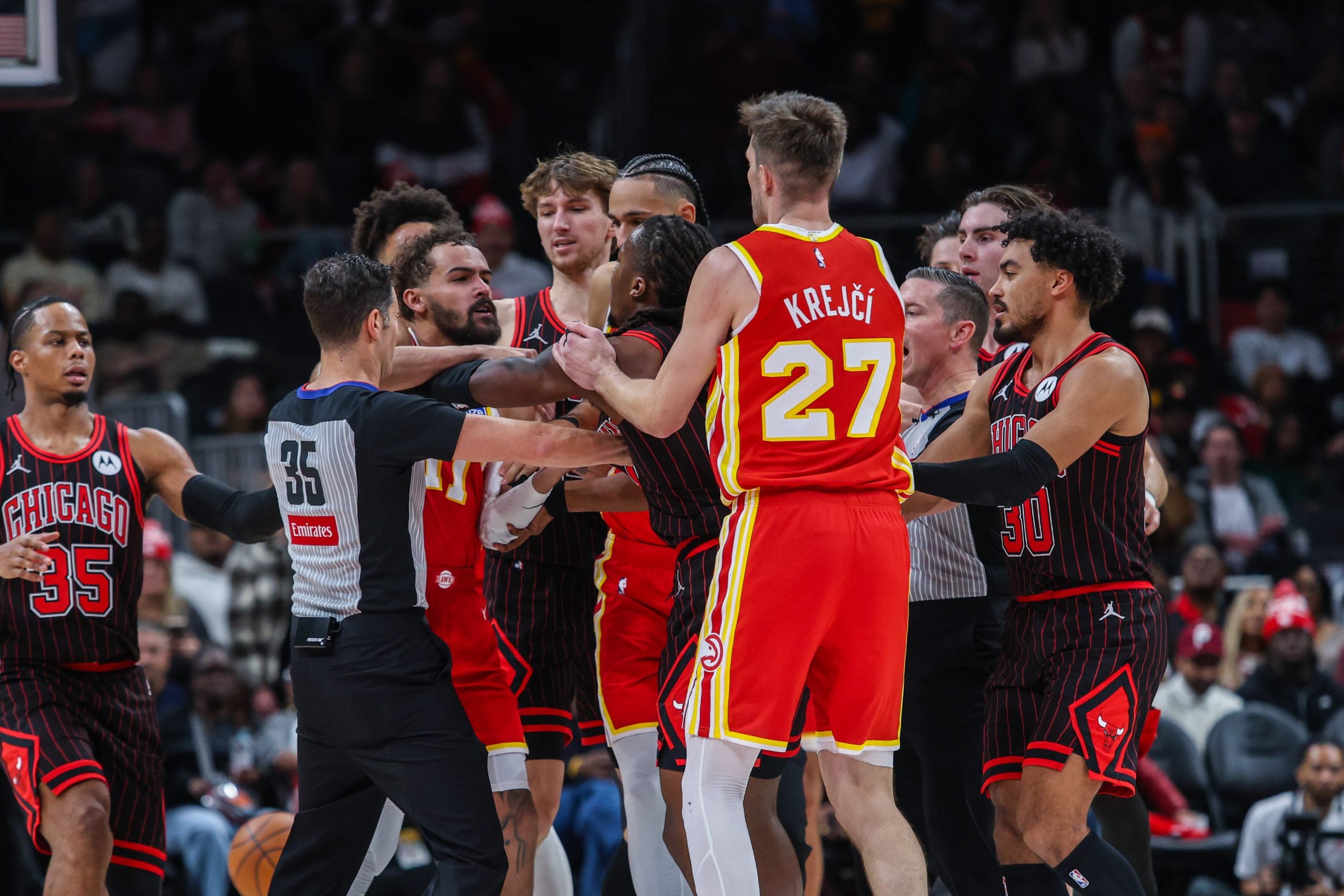 The Real Reason Behind The Trae Young, Ayo Dosunmu Scuffle